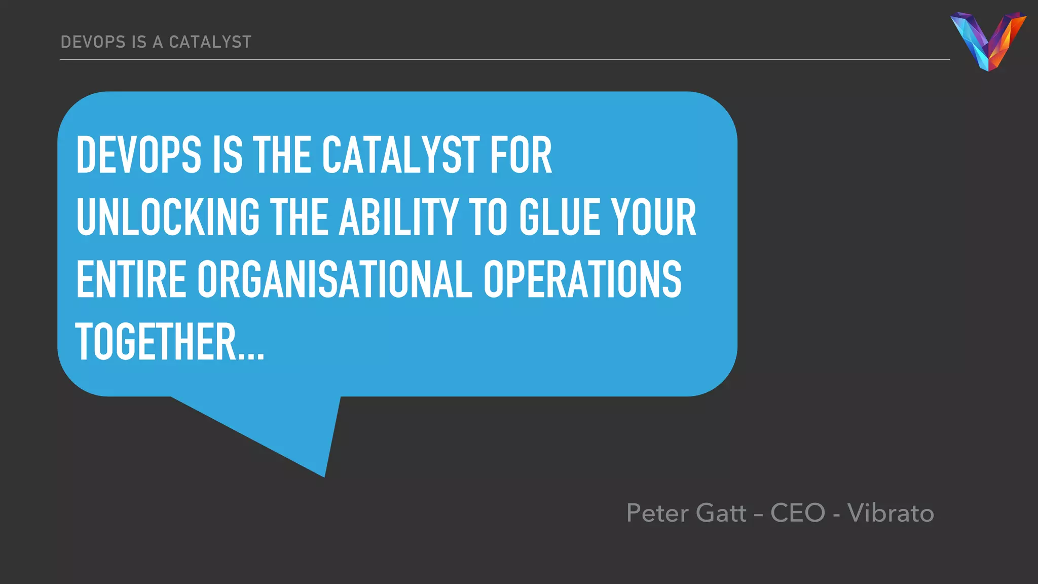 Operational glue DevOps Talks melbourne 2017 - final | PPT