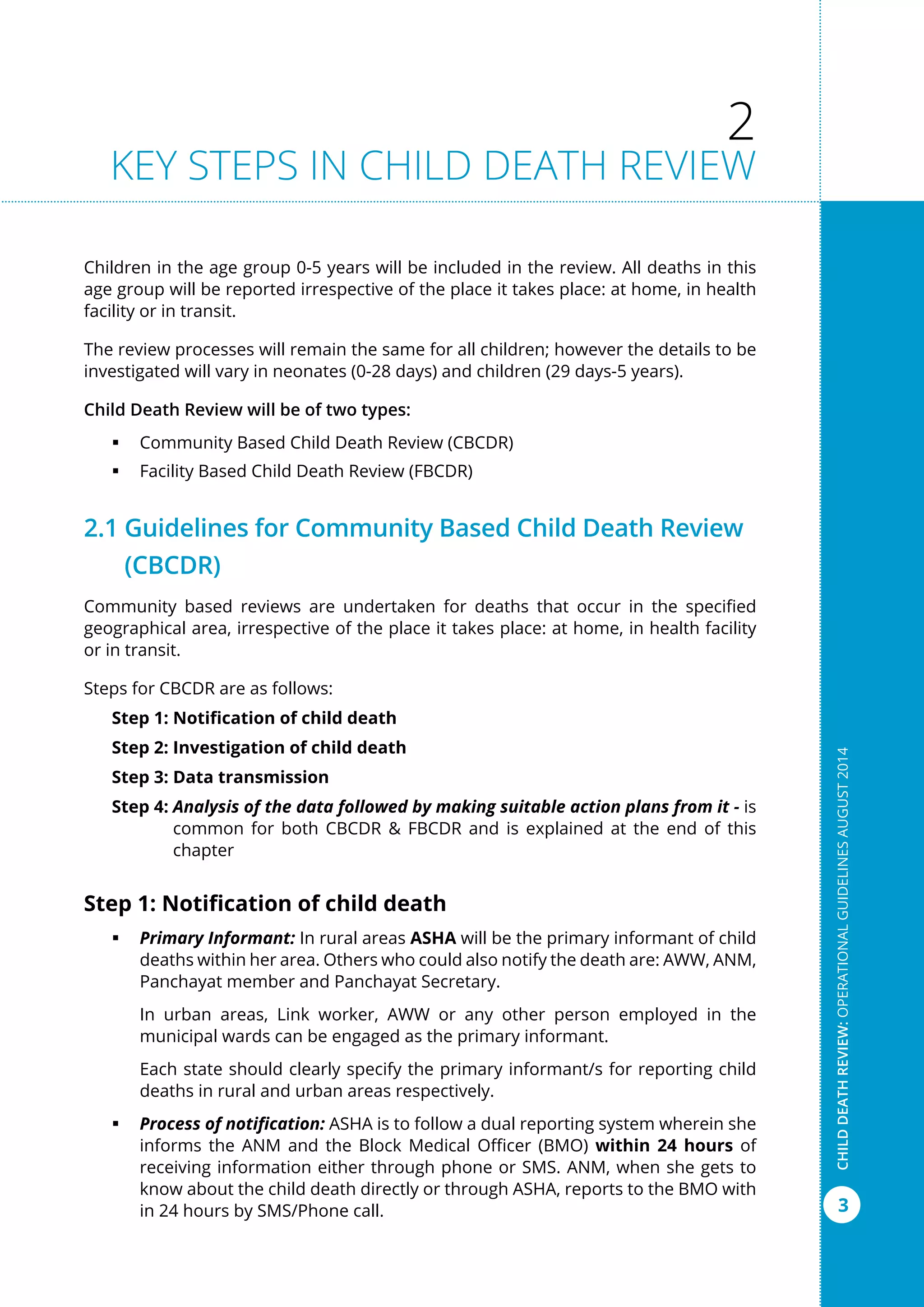 Operational guidelines child_death_review | PDF