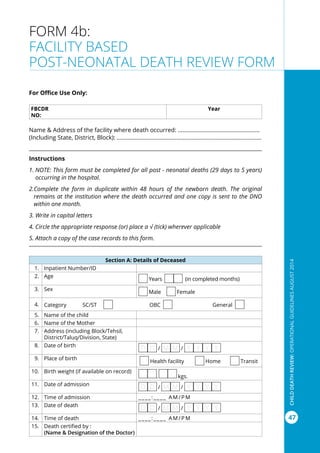 Operational guidelines child_death_review | PDF