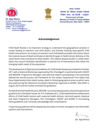 Operational guidelines child_death_review | PDF