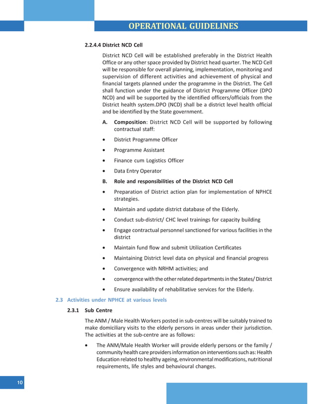 Operational guidelines nphce_final | PDF