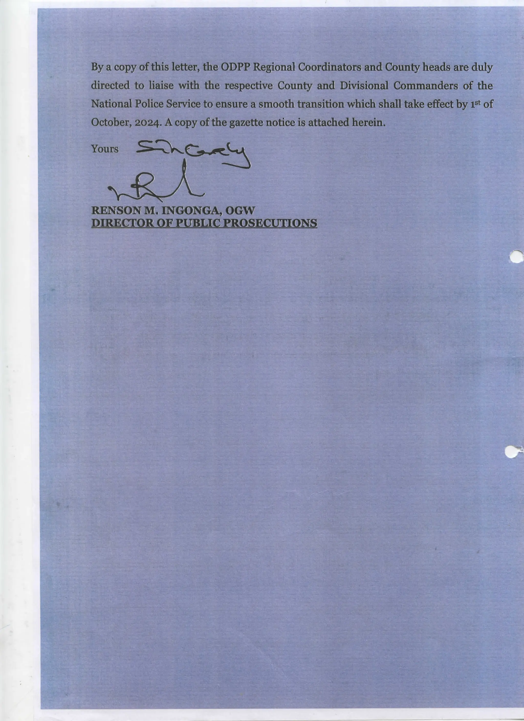 OPERATIONALIZATION OF THE REVISED MEDICAL EXAMINATION REPORT (FORM P3 ...