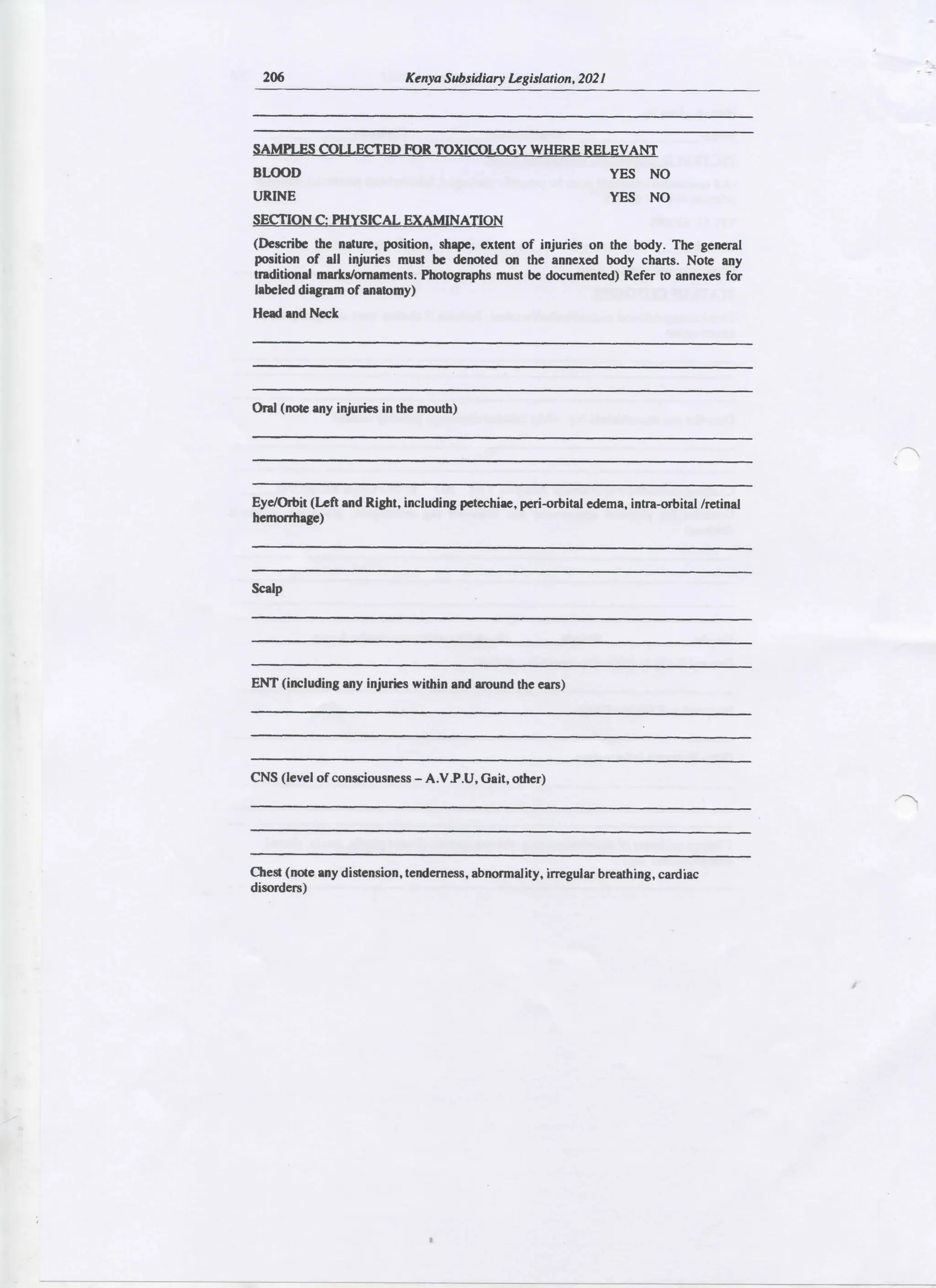 OPERATIONALIZATION OF THE REVISED MEDICAL EXAMINATION REPORT (FORM P3 ...