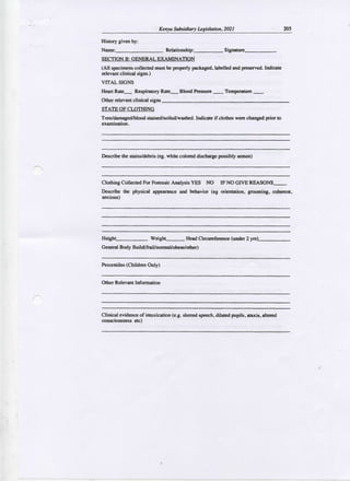 OPERATIONALIZATION OF THE REVISED MEDICAL EXAMINATION REPORT (FORM P3 ...