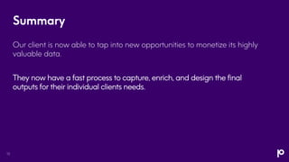 Operationalizing a Vision for the Monetization of Telco Consumer Data ...