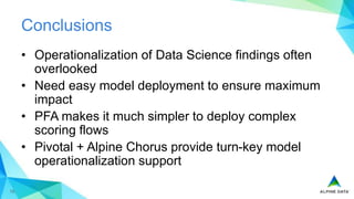 Operationalizing Data Science Using Cloud Foundry | PPTX | Cloud Computing | Internet