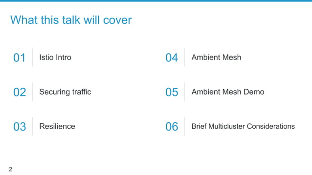 Operationalizing Multi Cluster Istio_ Lessons Learned and Developing ...
