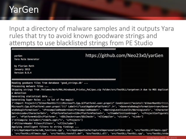 Operationalizing yara | PPT