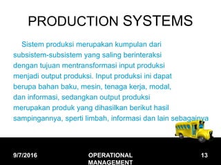 OPERATIONS - Operational management. HEIZER & RENDER | PPTX
