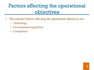 Operational management | PDF