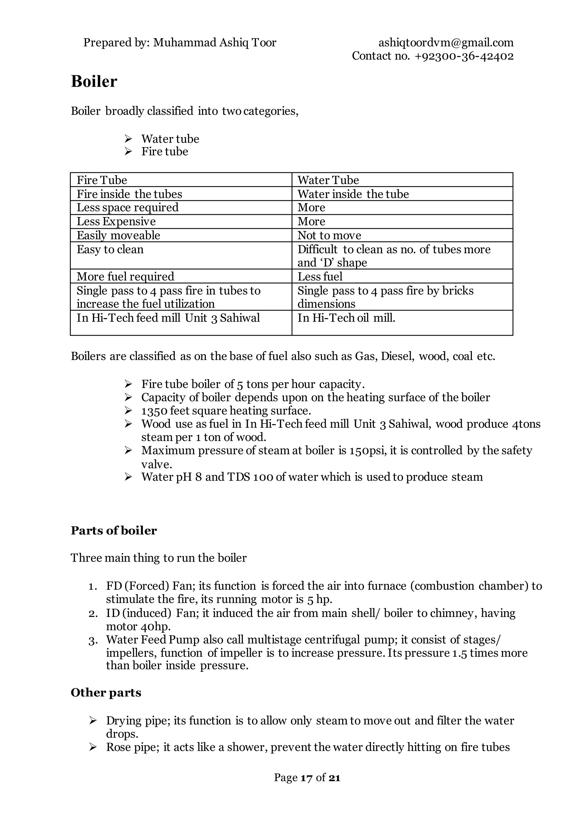 Operational mechanisms of feed mill | DOCX