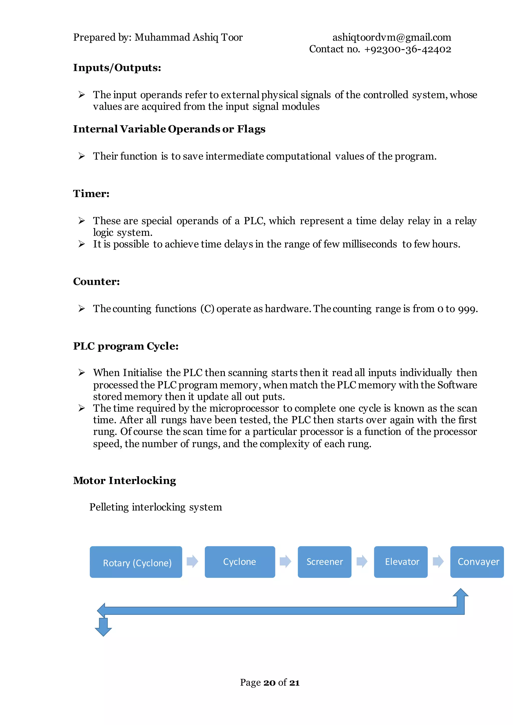 Operational mechanisms of feed mill | DOCX