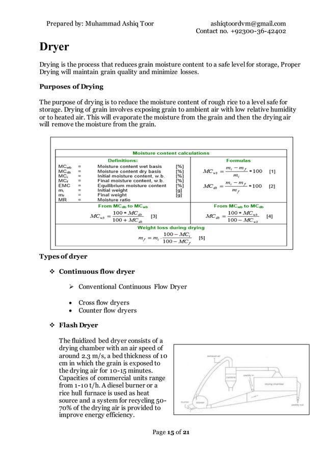 Operational mechanisms of feed mill | DOCX | Agriculture | Industries
