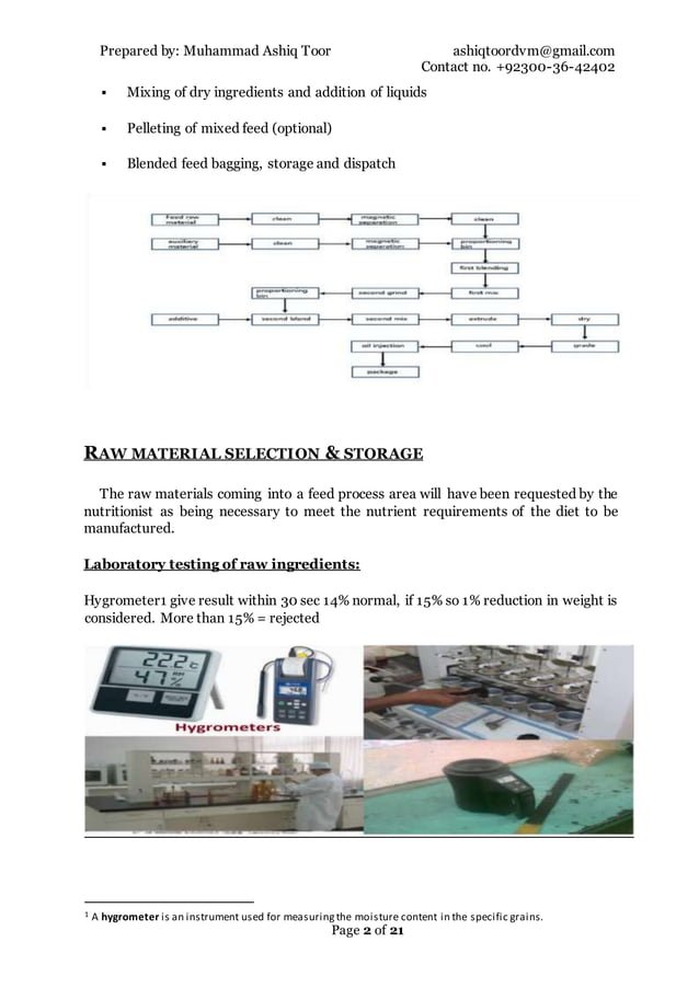 Operational mechanisms of feed mill | DOCX | Agriculture | Industries
