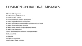 Power distribution Operational Mistakes.pptx