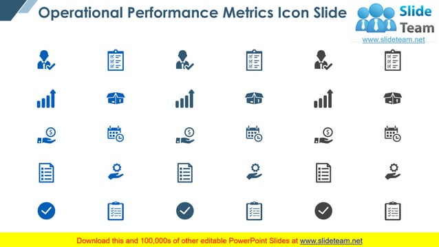 Operational Performance Metrics PowerPoint Presentation Slides | PDF