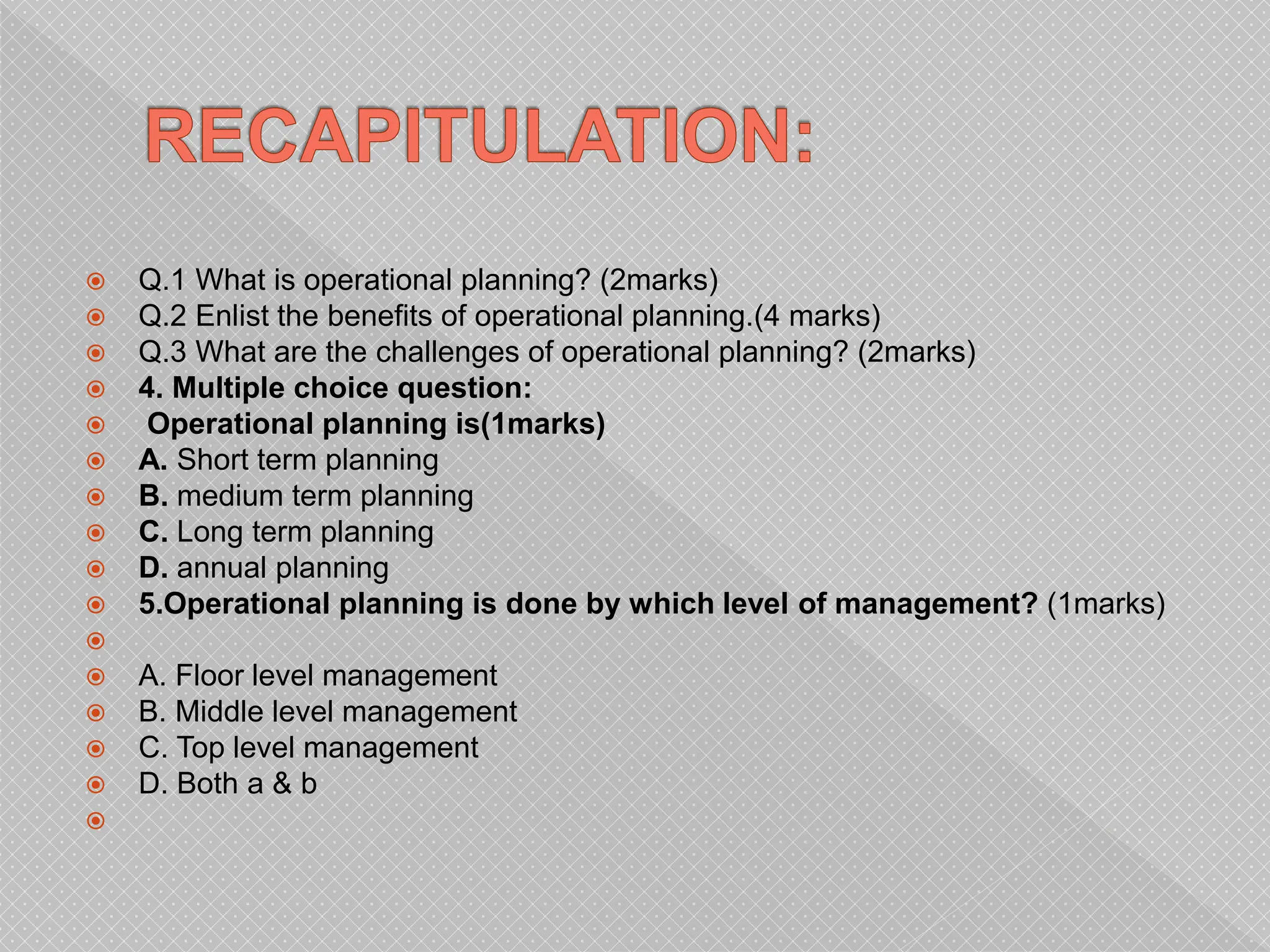 operational plan ppt.pptx nursing management | PPTX
