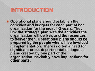 operational plan ppt.pptx nursing management | PPTX