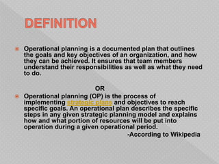 operational plan ppt.pptx nursing management | PPTX