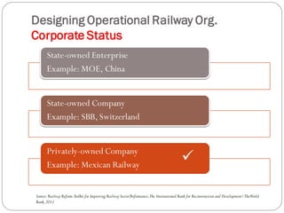 Operational Railway Organization | PDF