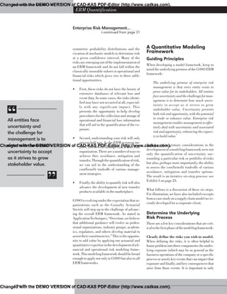 Operational and reputational risk: Essential components of ERM | PDF