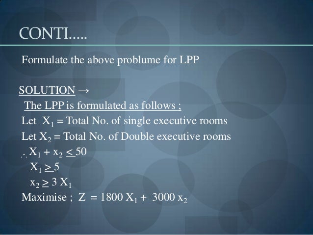 Linear Programming Feasible Region