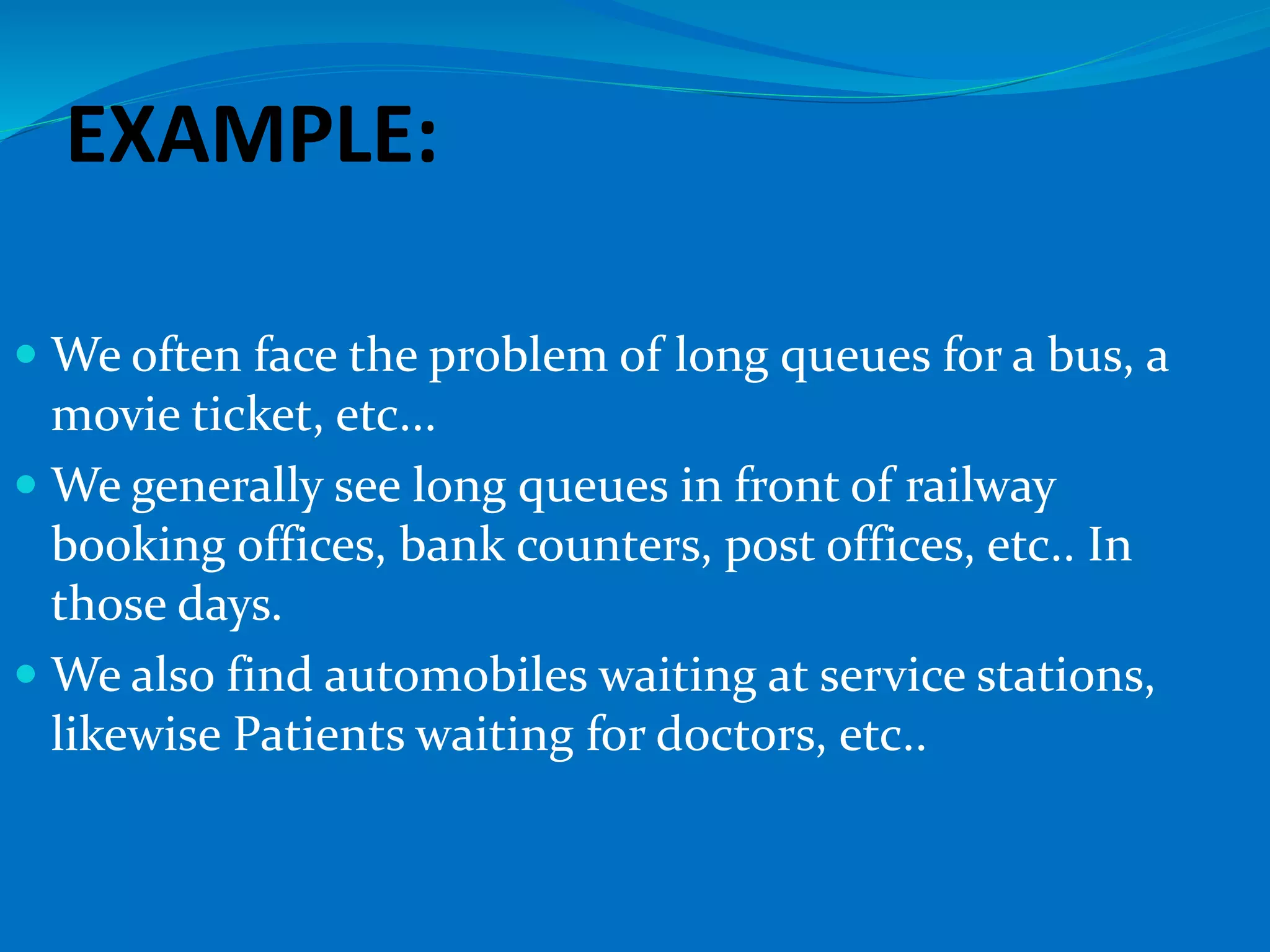 Operational research queuing theory | PPTX