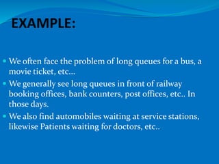 Operational research queuing theory | PPTX
