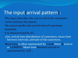 Operational research queuing theory | PPTX