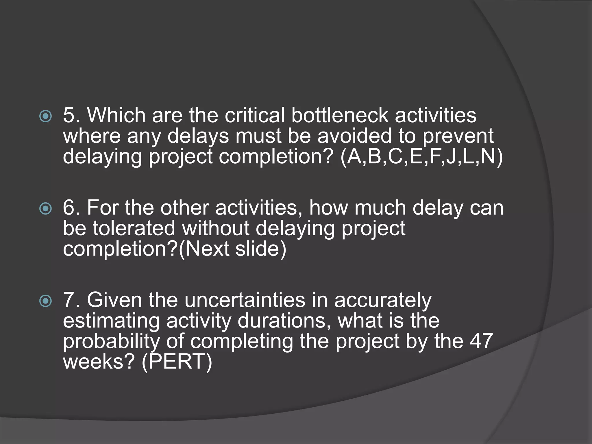 Operational research- main techniques PERT and CPM | PPTX