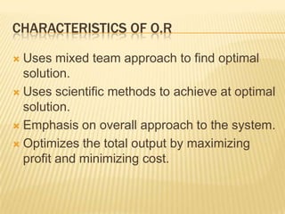 Operational research on Assignment ppt | PPTX