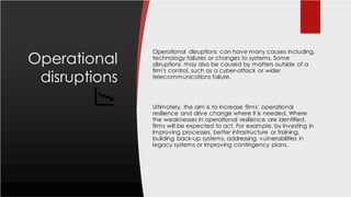 Operational resilience presentation 1 (1) | PDF