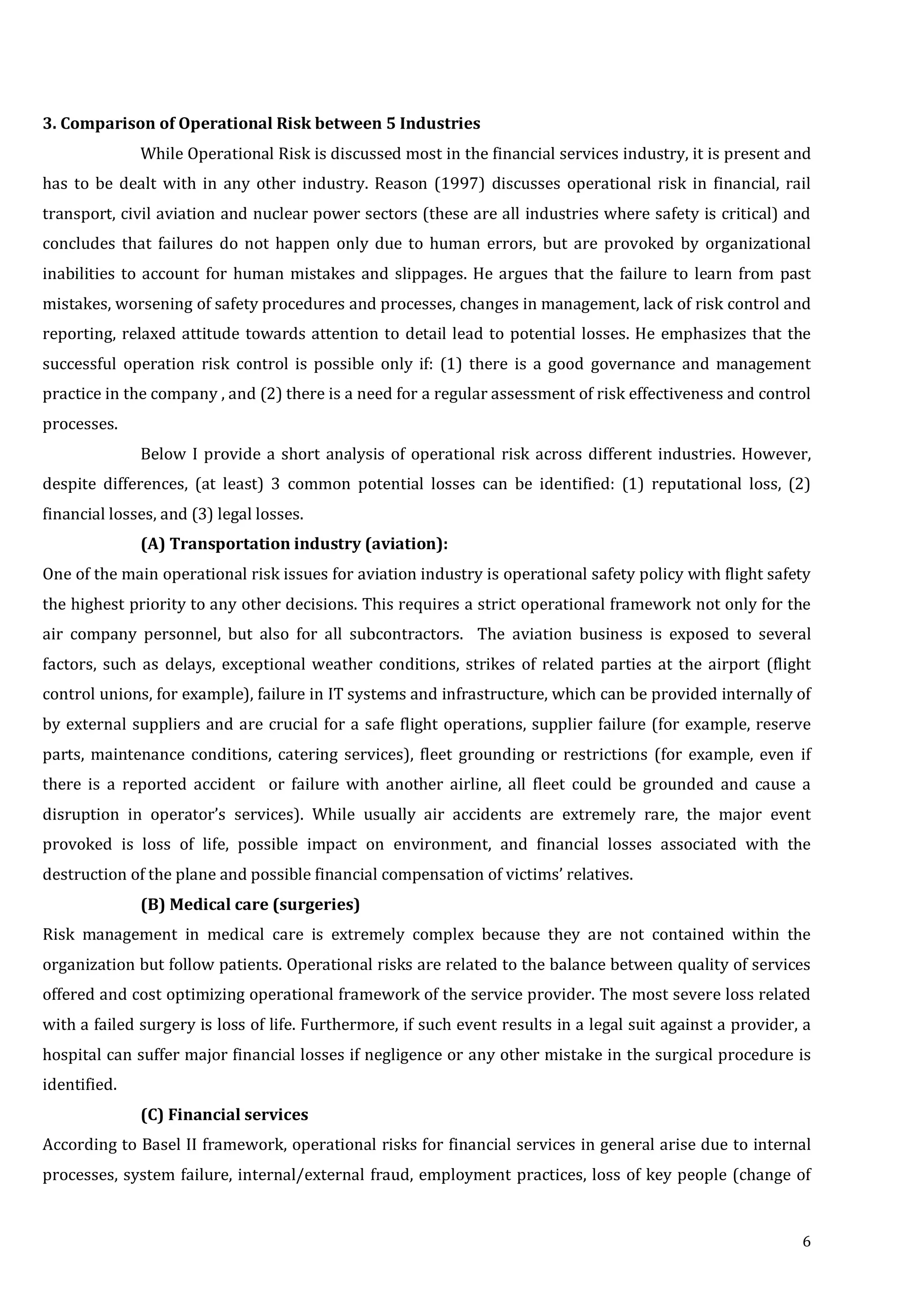 Operational Risk | PDF