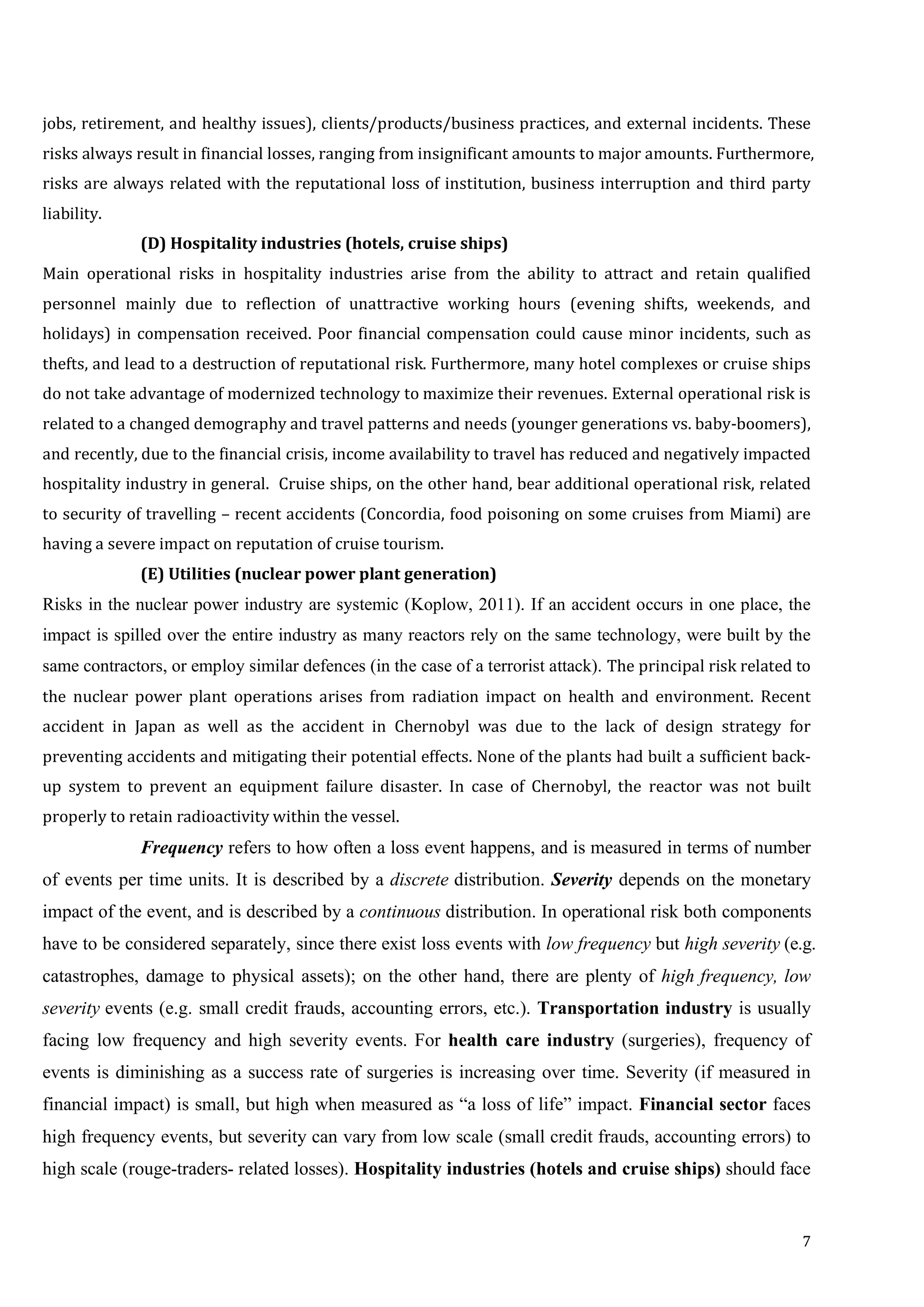 Operational Risk | PDF