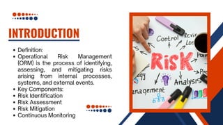 Operational Risk Management: Enhancing Business Efficiency and ...
