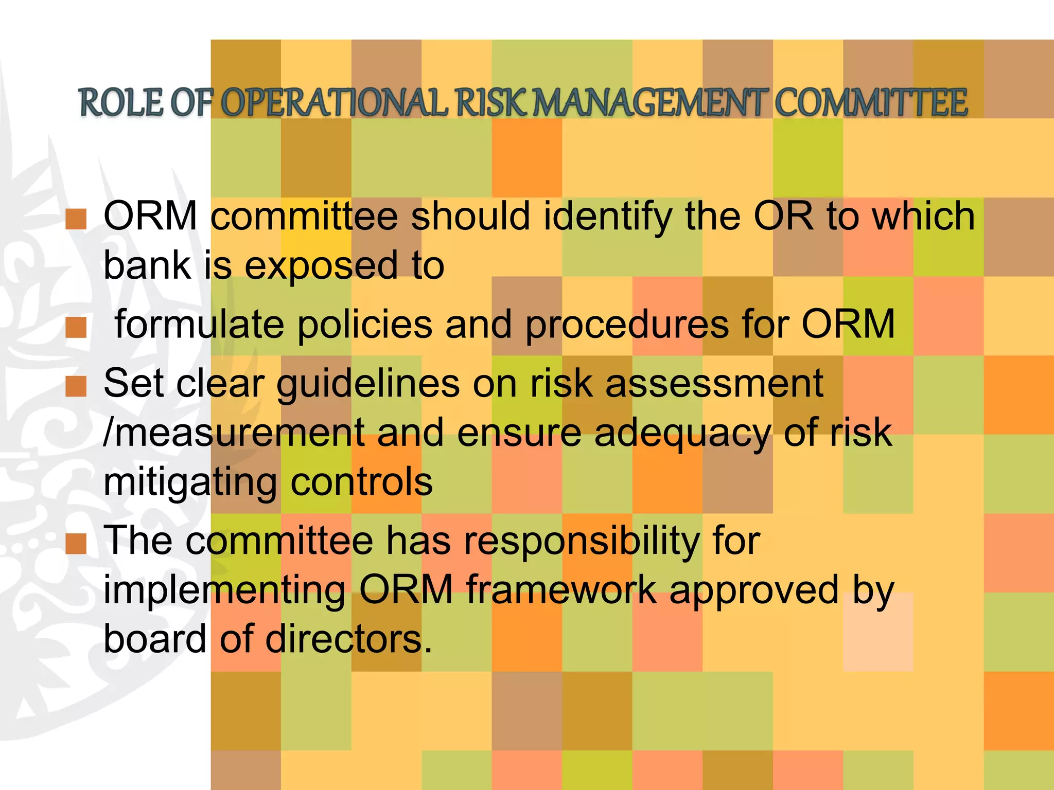 Operational risk ppt | PPTX