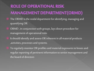 Operational risk ppt | PPTX