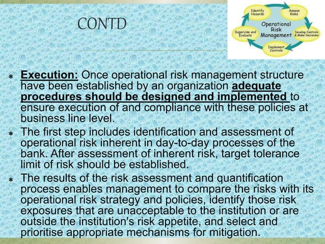 Operational risk ppt | PPTX