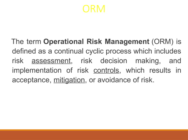 operational risk Assessment training.pptx | Crime & Harmful Acts to ...