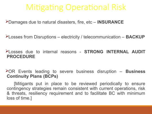 operational risk Assessment training.pptx | Crime & Harmful Acts to ...