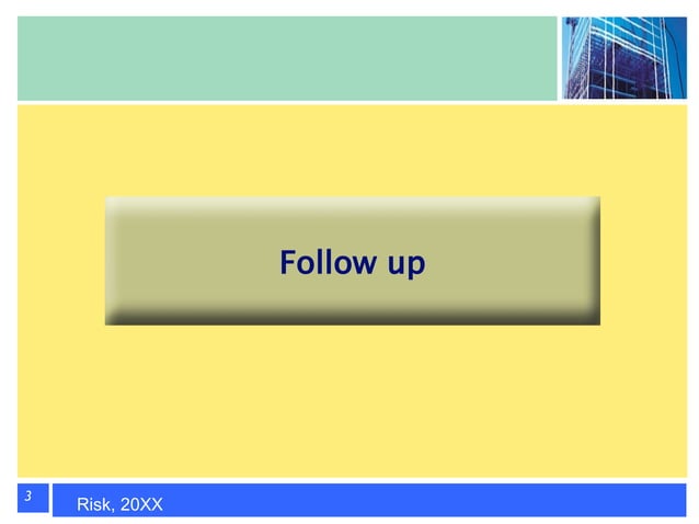 Operational Risk Committee Presentation Sample | PDF