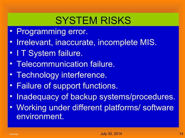 Operational risk & incident reporting | PPT