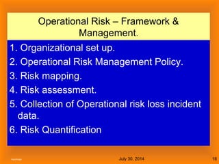 Operational risk & incident reporting | PPT