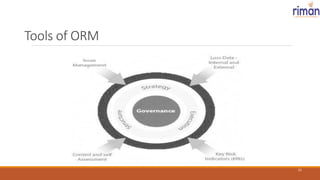 Operational Risk Management - A Gateway to managing the risk profile of ...