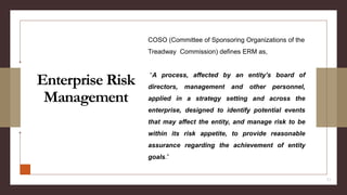 Enterprise Risk Management & Organizational Excellence | PPT