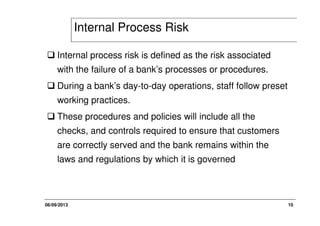 Operational risk management and measurement | PDF