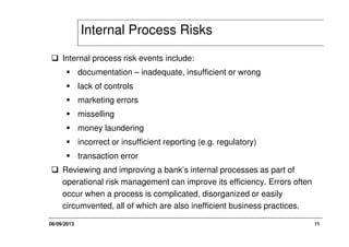 Operational risk management and measurement | PDF