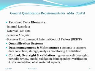 Operational risk management (orm) | PDF