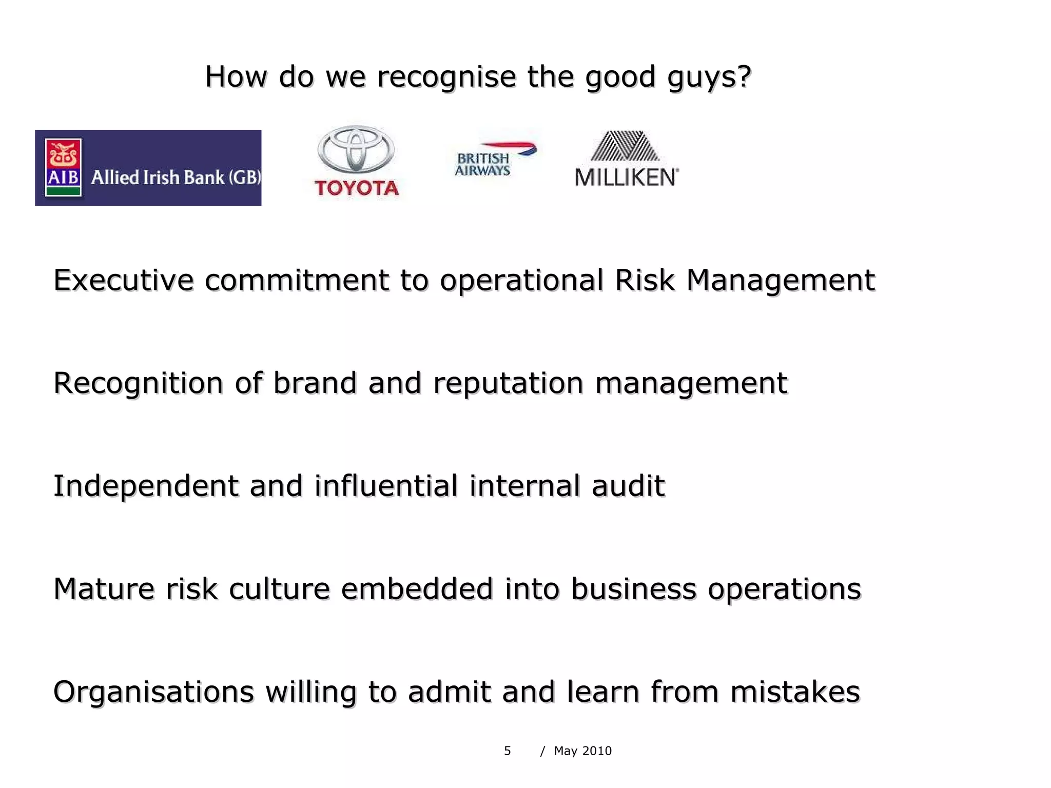 Operational Risk V2.1 | PPT