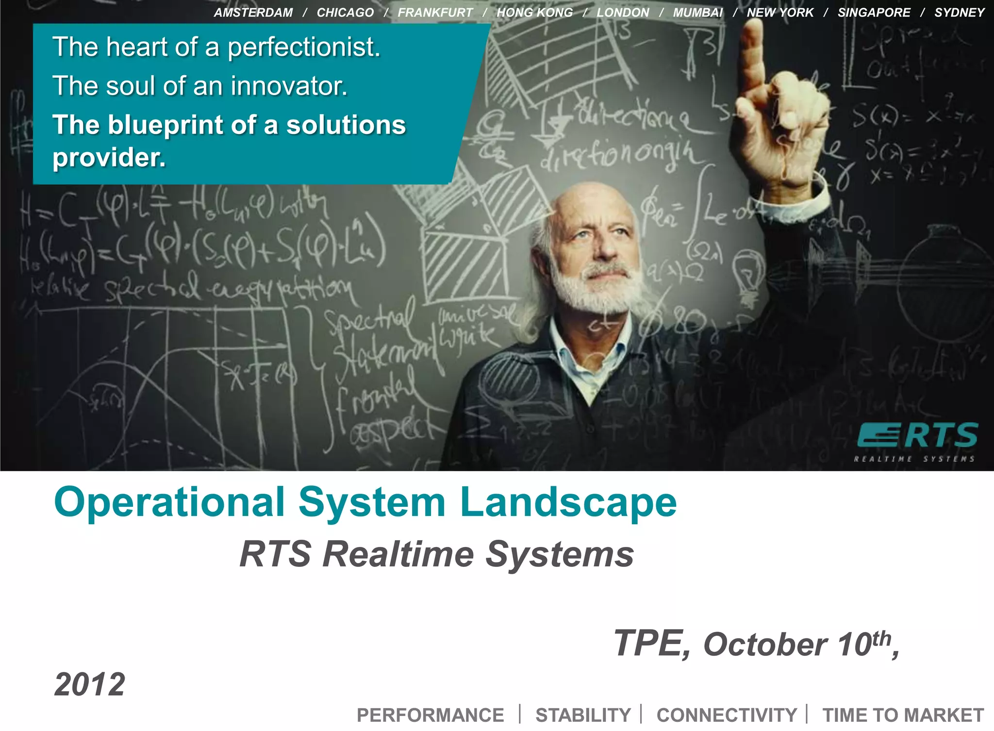 Operational system landscape | PPTX